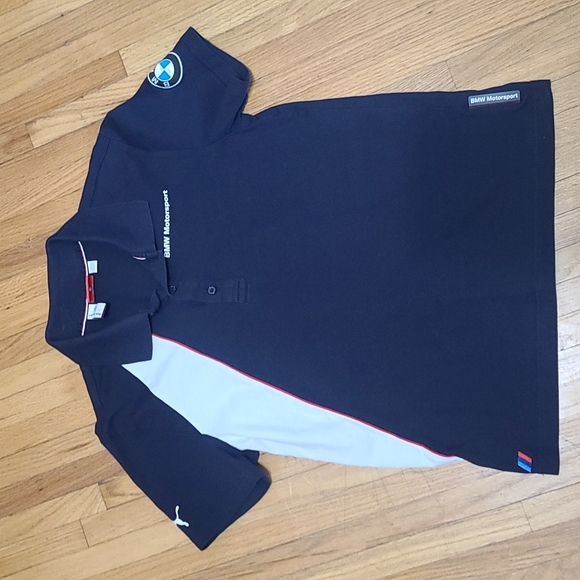 Puma | Shirts | Puma Mens Size Small Bmw Motorsport Button Up Navywhite ...